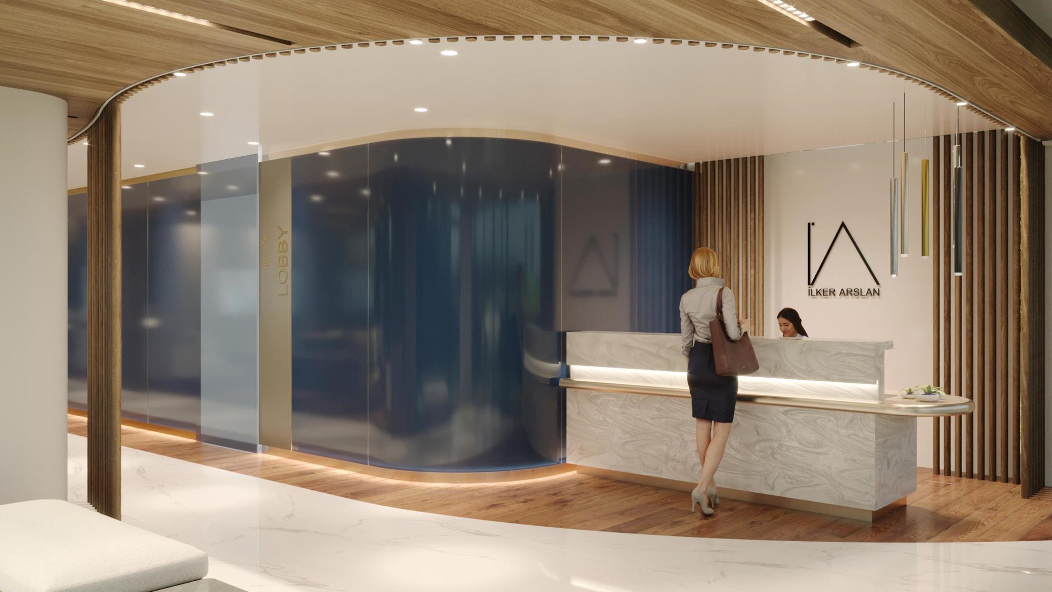 Entrance & Hall - Can Kuskon 3D Studio